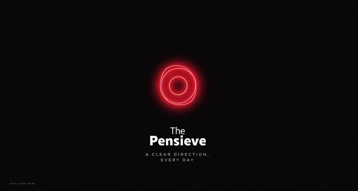 The Pensieve - A Clear Direction, Every Day